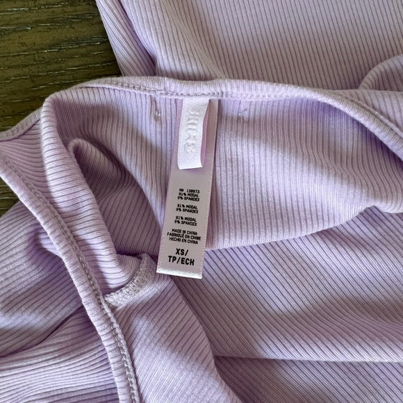 Dresses | Skims Purple Lounge Dress Xs | Poshmark